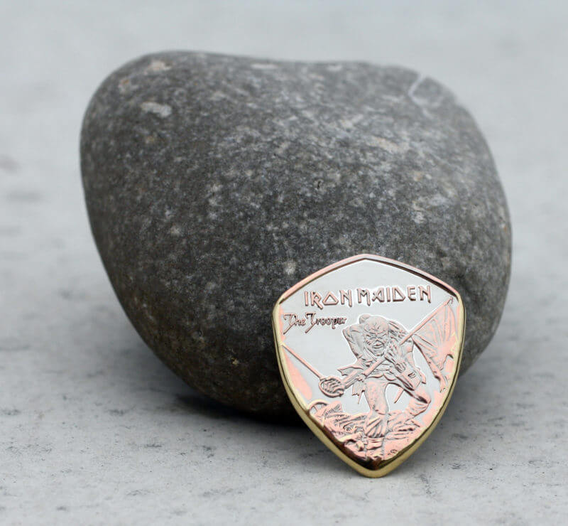 Iron Maiden Token Coin Guitar Pick