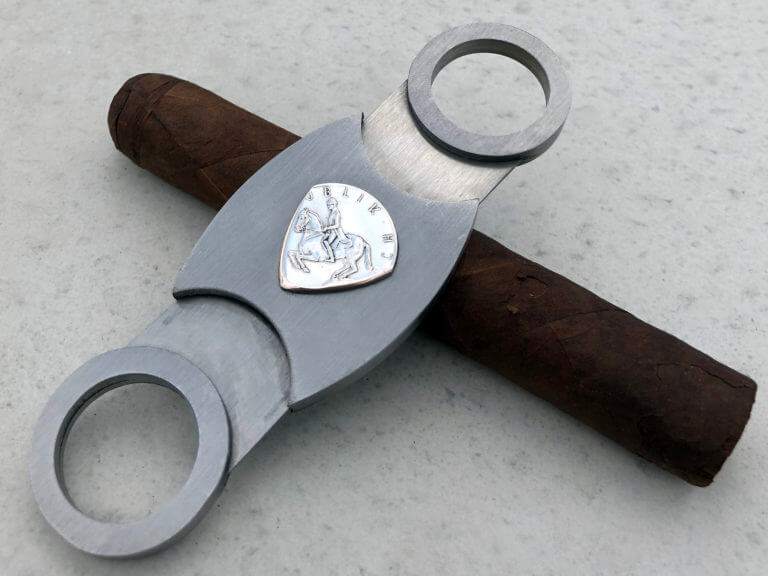 Stainless Steel Double Blade Cigar Cutter Coin Guitar Pick