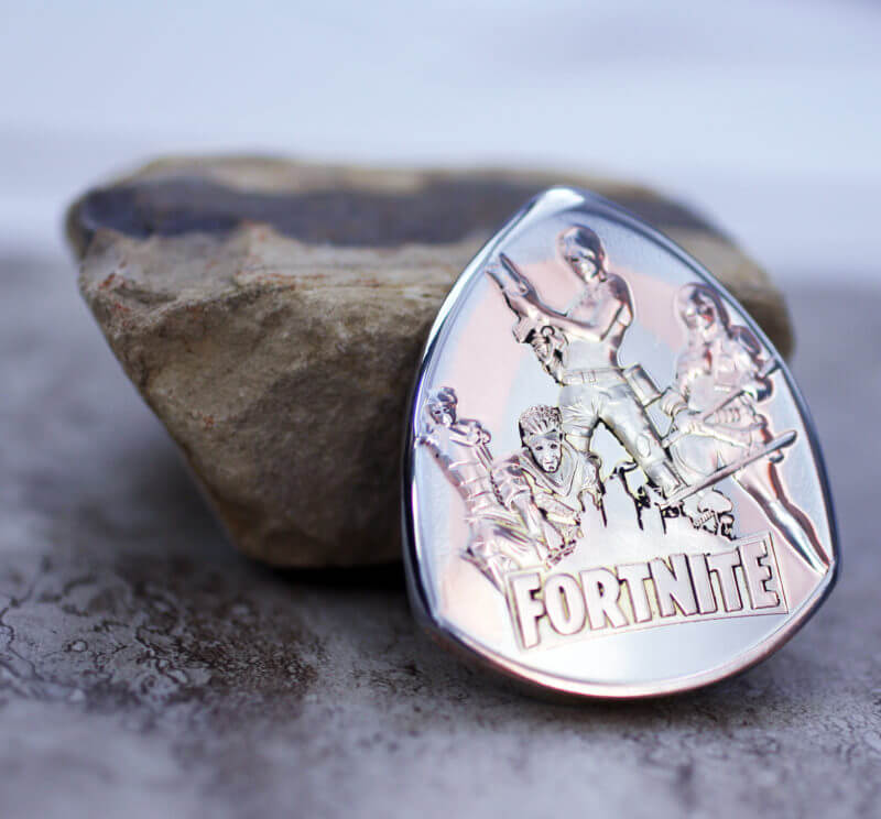 Fortnite Game Token Coin Guitar Pick