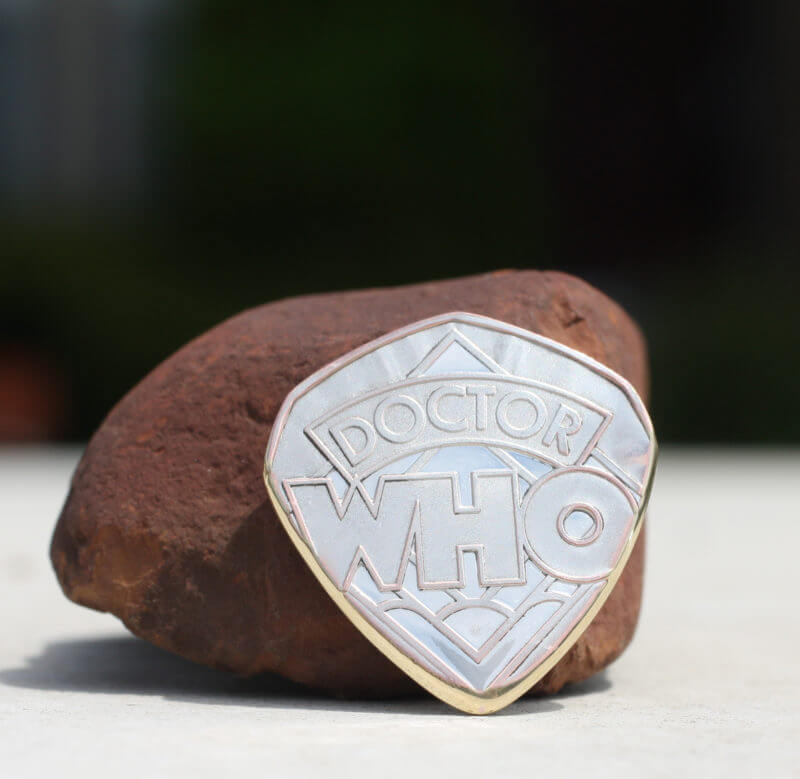 Doctor Who Token Coin Guitar Pick