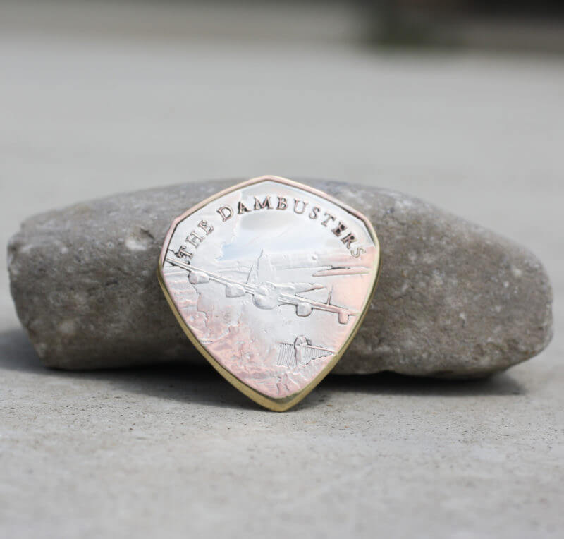 Royal Airforce The Dambusters Coin Guitar Pick
