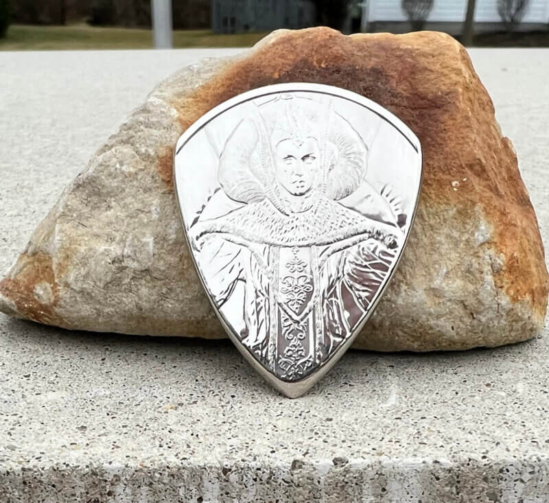 Coin Guitar Picks, The original handmade picks made from coins & tokens