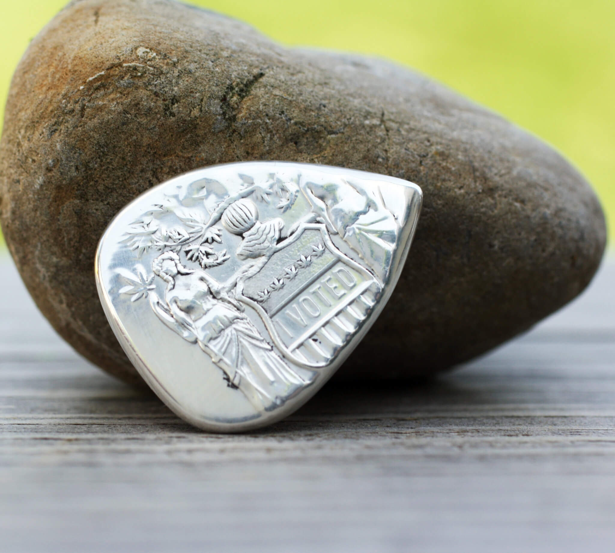 Coin Guitar Picks, The original handmade picks made from coins & tokens