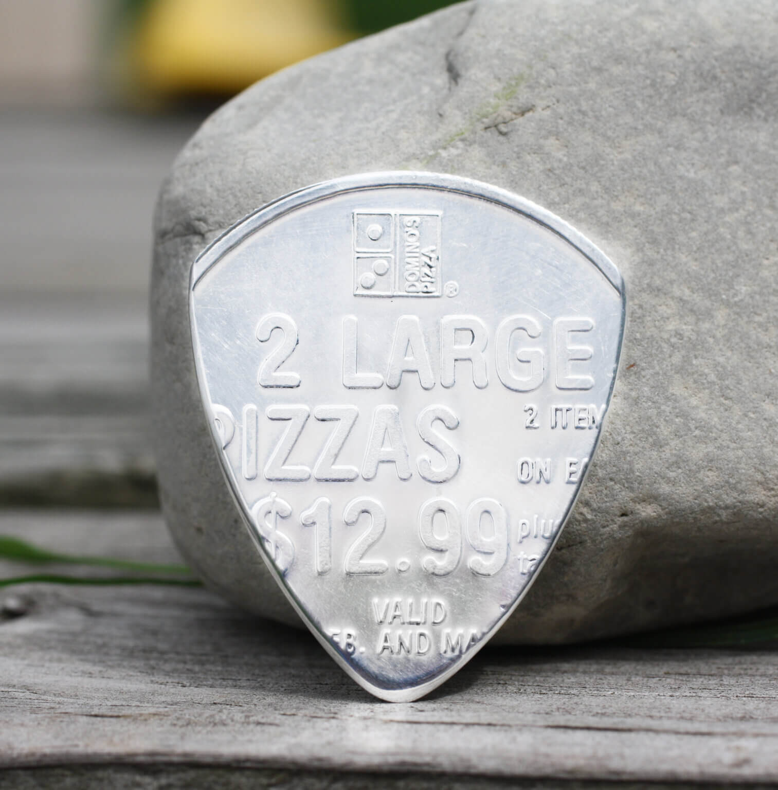 Coin Guitar Picks, The original handmade picks made from coins & tokens