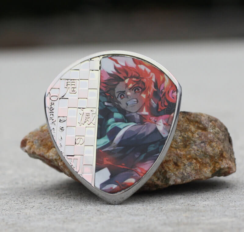Demon Slayer Coin Guitar Pick